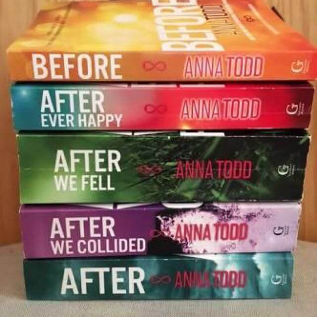 The After Book Series 5 Books By Anna Todd Tunique BD The After Book Series 5 Books By Anna Todd Tunique BD