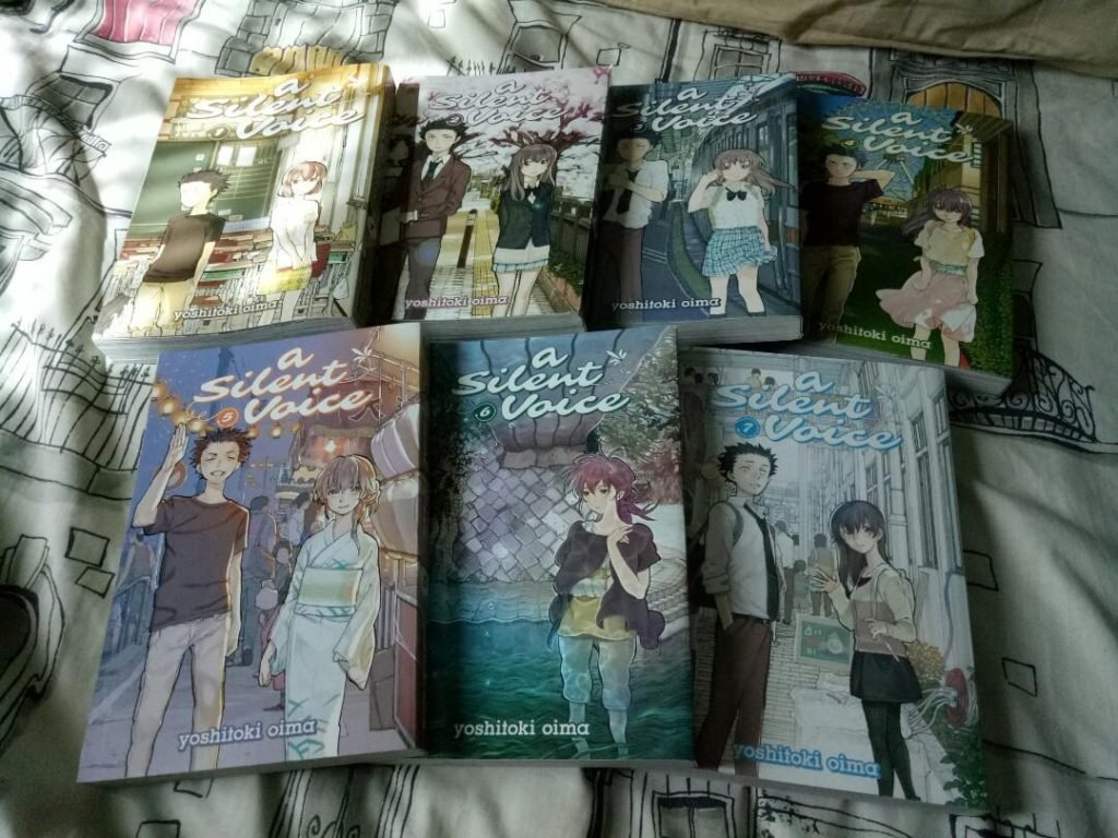 A Silent Voice Manga Series (7 Books) by Yoshitoki Oima - Tunique BD
