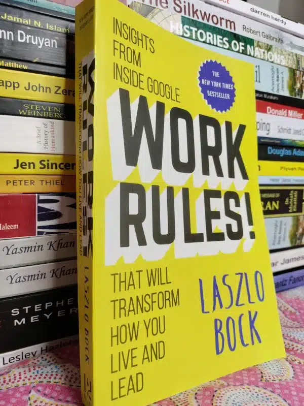 Work Rules!: Insights from Inside Google That Will Transform How You ...